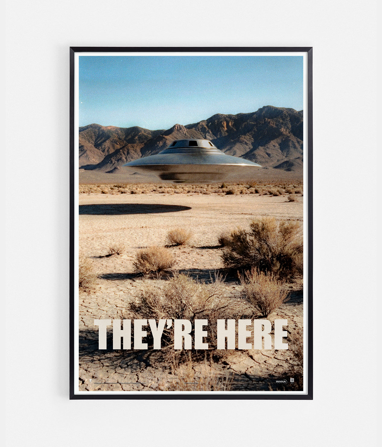 THEY'RE HERE POSTER – Project Gravitaur